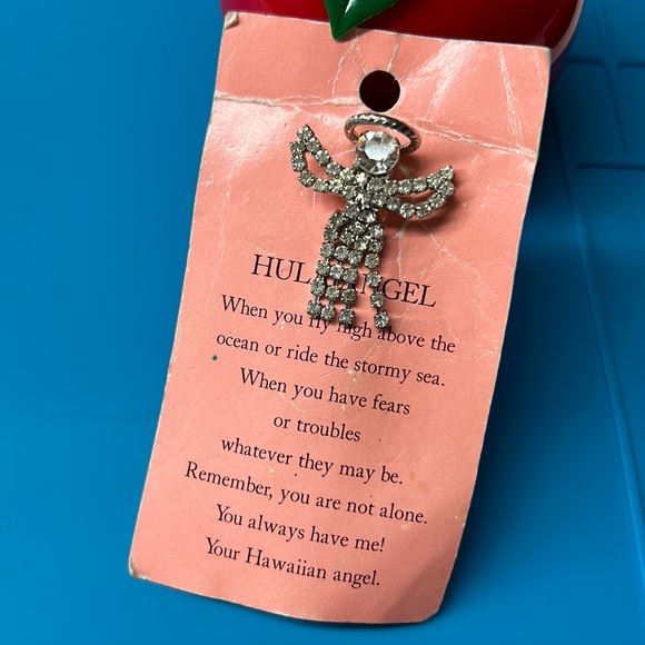 Vintage | Jewelry | Hula Angel Lapel Pin | Poshmark